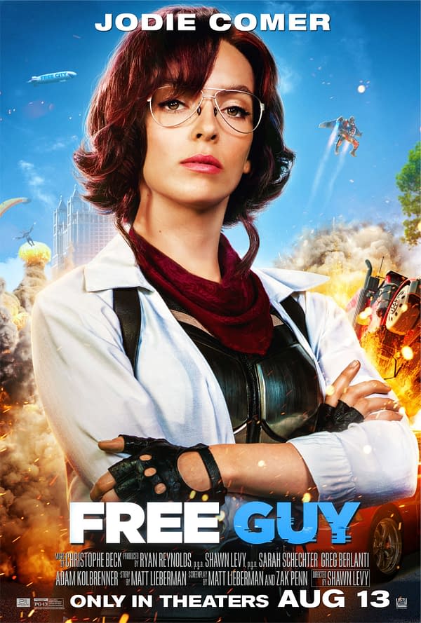 Free Guy: 6 New Character Posters Shows Off The Impressive Cast