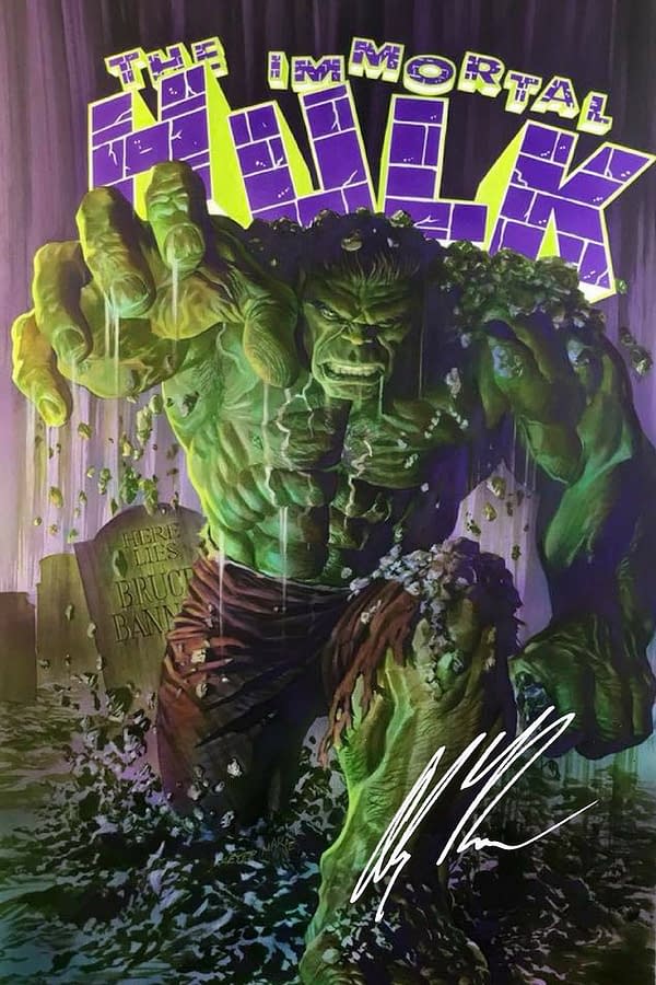Want to Win a CGC Signature Edition of Alex Ross's Immortal Hulk #1?
