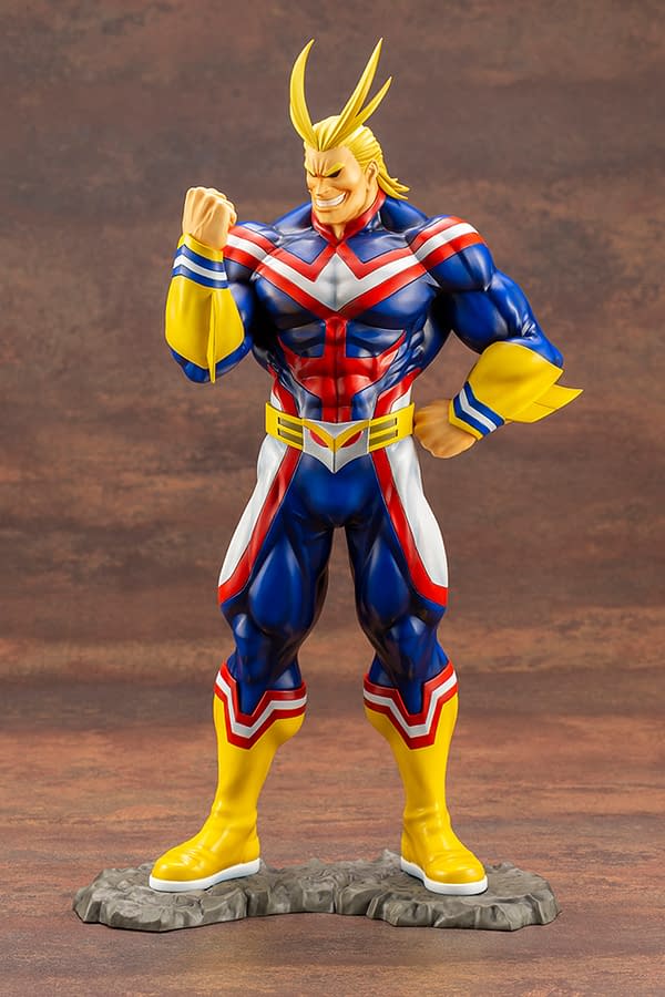 My Hero Academia All Might Gets ARTFX J Statue with Kotobukiya