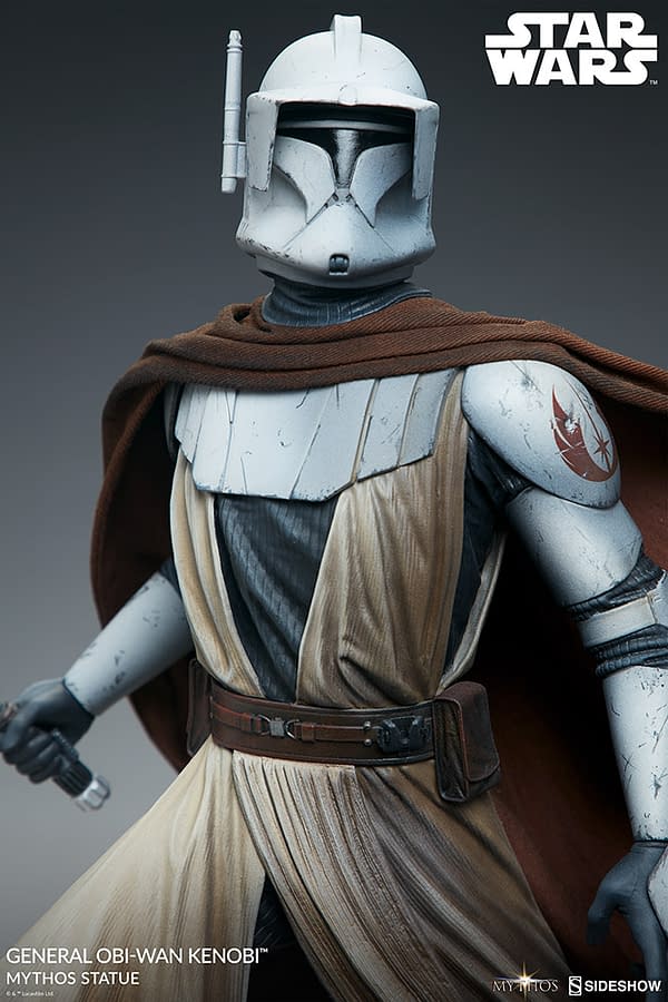 Star Wars General Obi-Wan Kenobi Reports for Duty with Sideshow