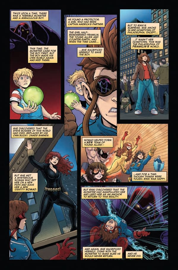The Many Lives of Rikki Barnes in Future Foundation #3 [Preview]