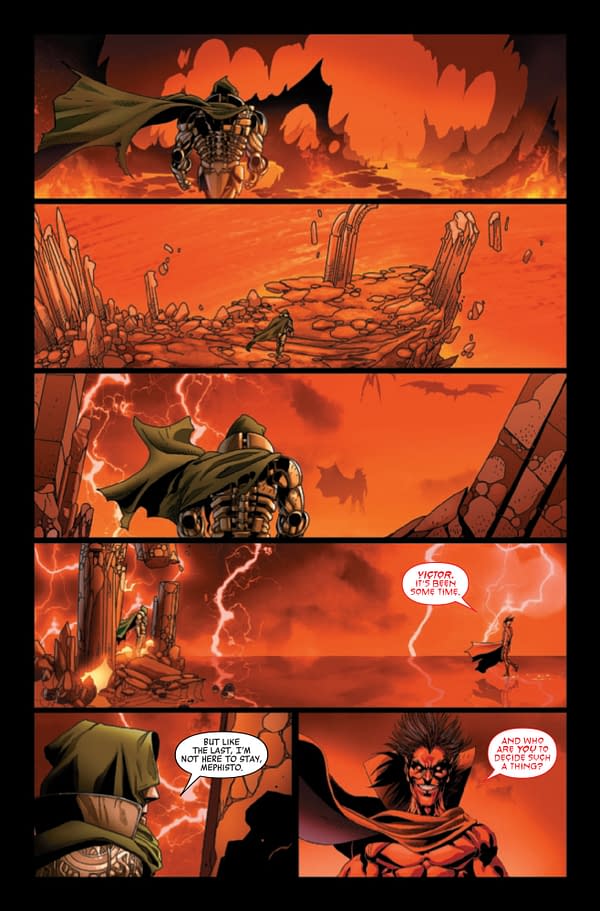 Doom Goes to Hell and Gets a Jesus Complex in Doctor Doom #3 [Preview]