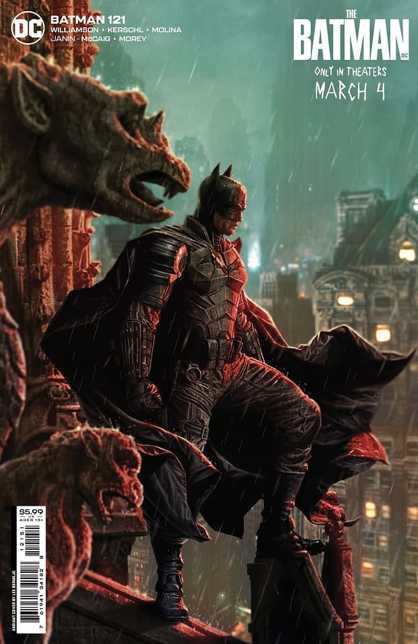 DC Comics To Publish "The Batman" Movie-Inspired Variant Covers