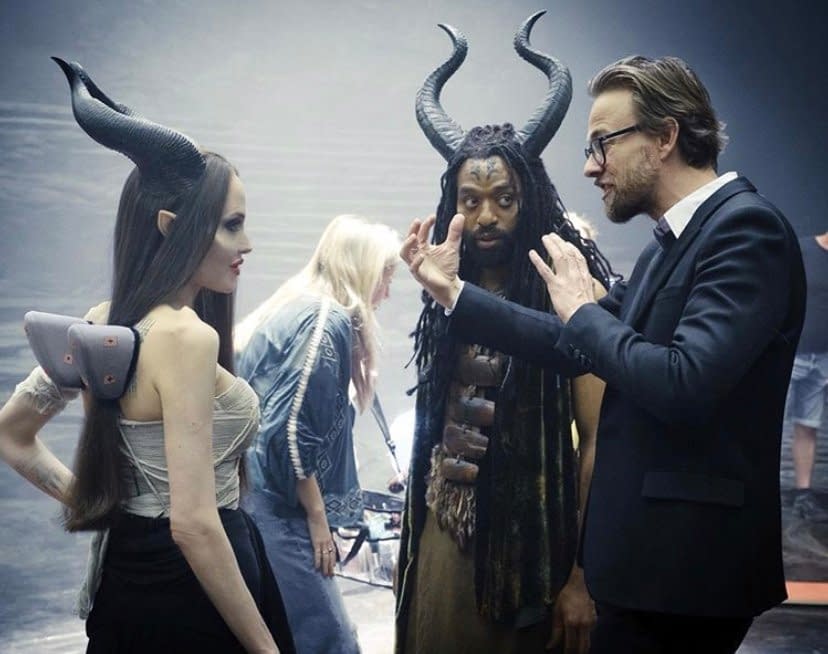 6 New Behind-the-Scenes Pictures from "Maleficent: Mistress of Evil"