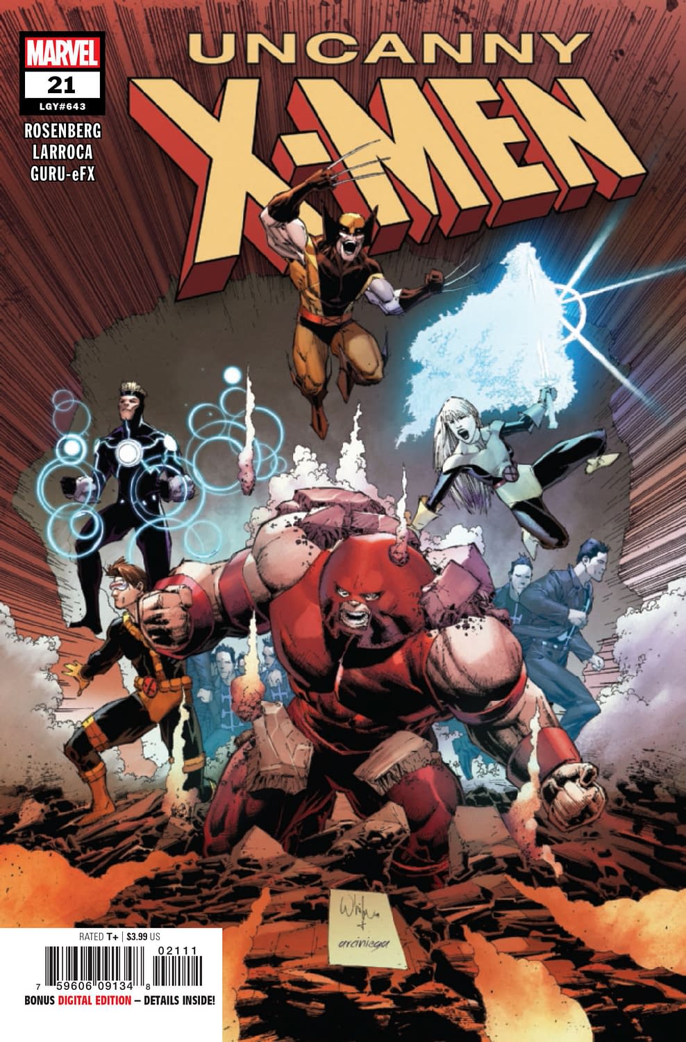 Scott and Emma, Together Again - Uncanny X-Men #21 Preview