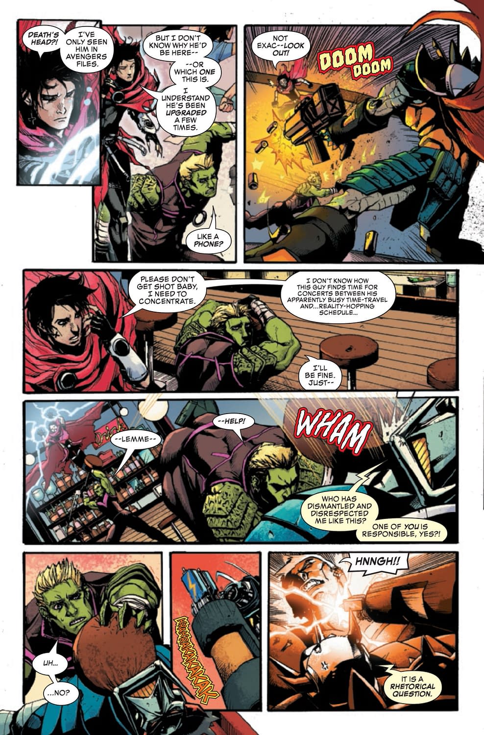 Wiccan and Hulkling Return in Death's Head #1 [Preview]