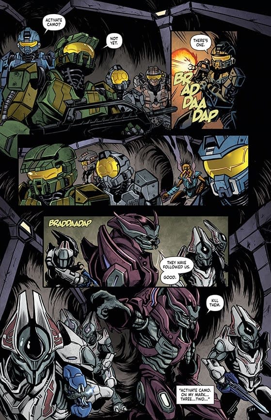 Exclusive First Look Inside Halo: Collateral Damage #2 - Bleeding Cool