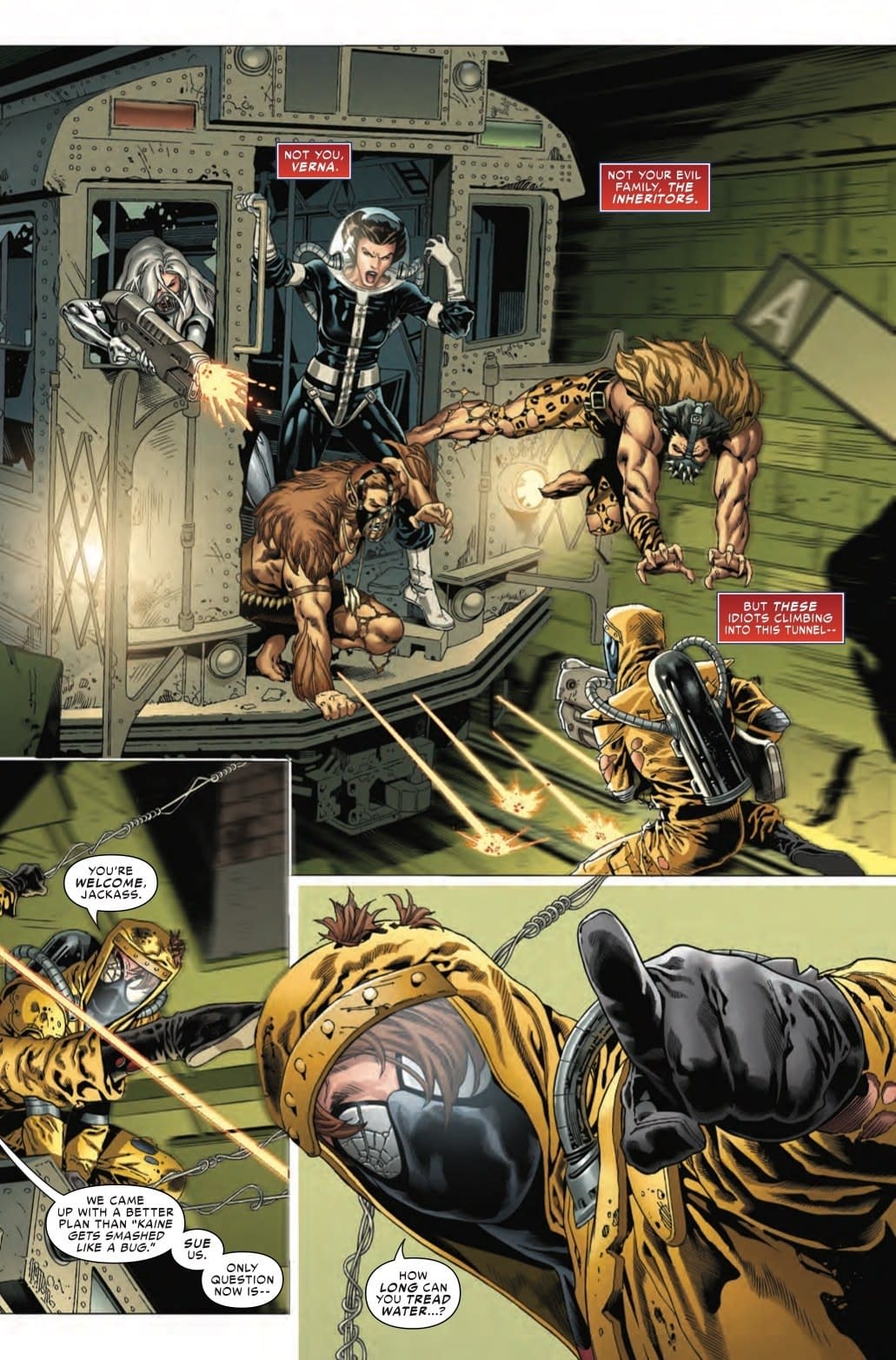 An Uncanny New Team Debuts in Next Week's Spider-Force #1