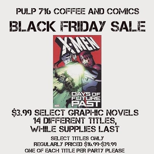 18 More Black Friday Comic Store Flyers