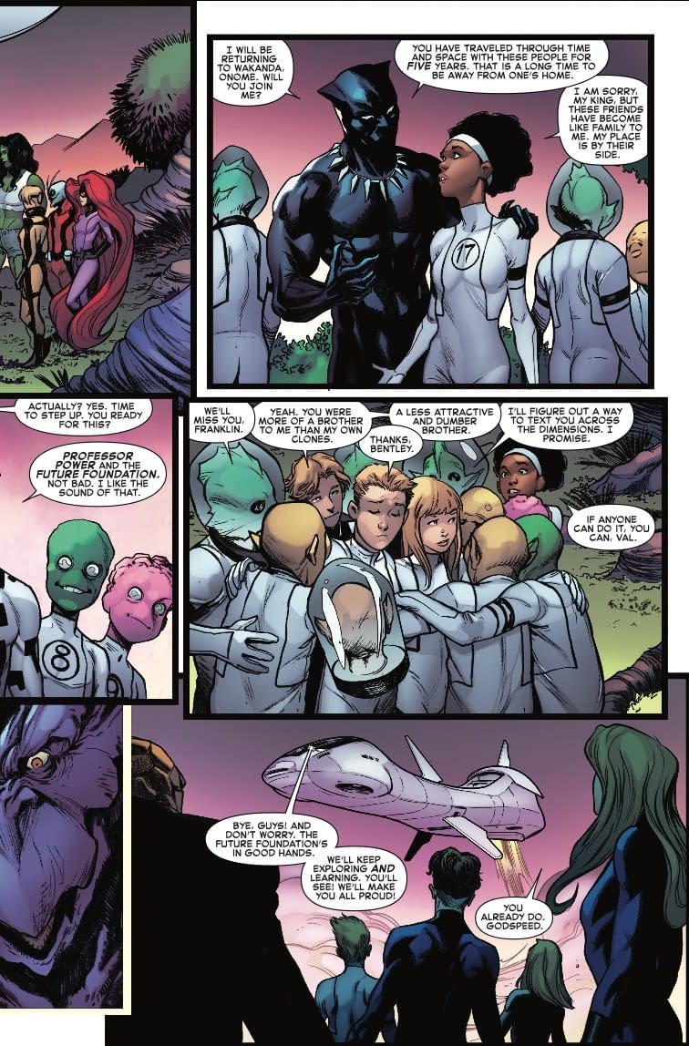 Saying Goodbye to the Future Foundation in Next Week's Fantastic Four #4