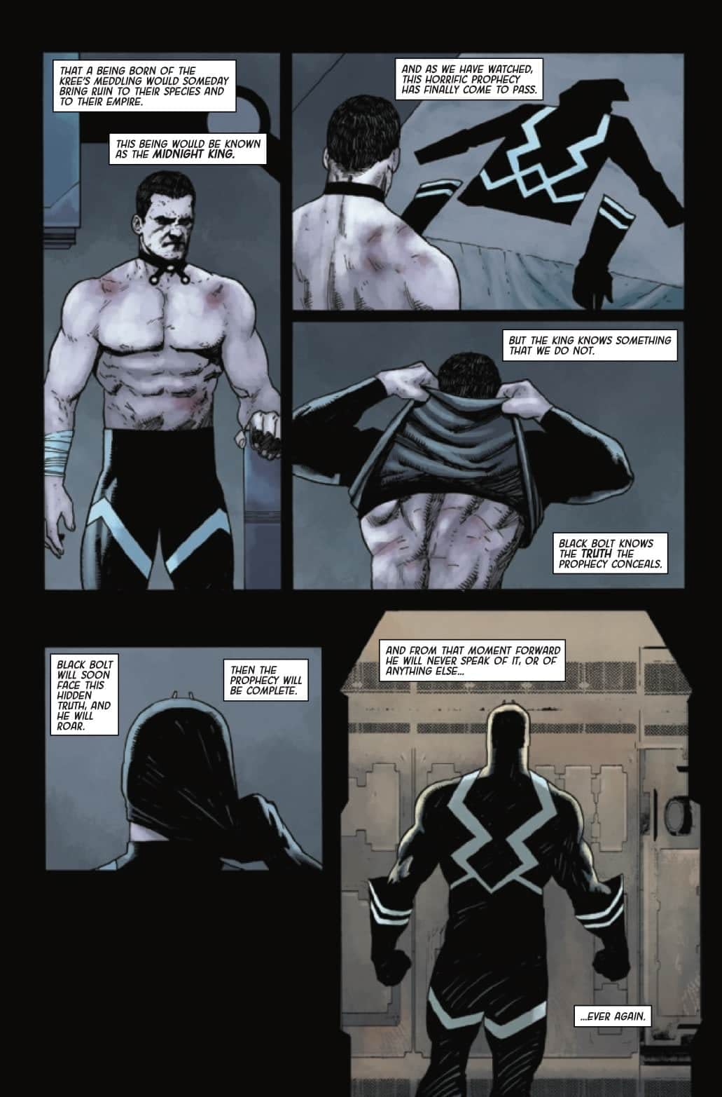 Black Bolt Has Just One Scream Left in Next Week's Death of the ...