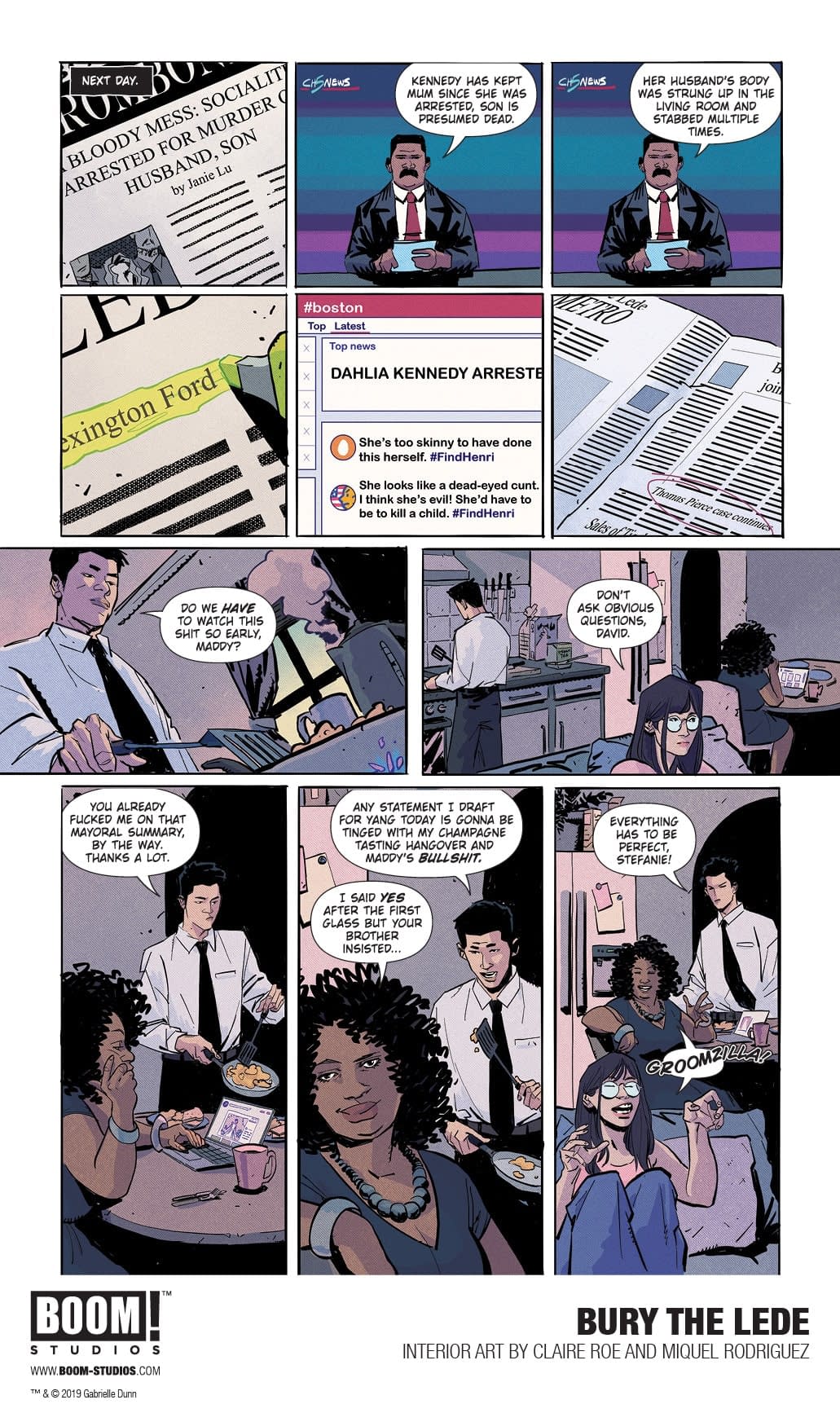 Peek Inside the Glamorous World of Journalism with First Look at Bury ...