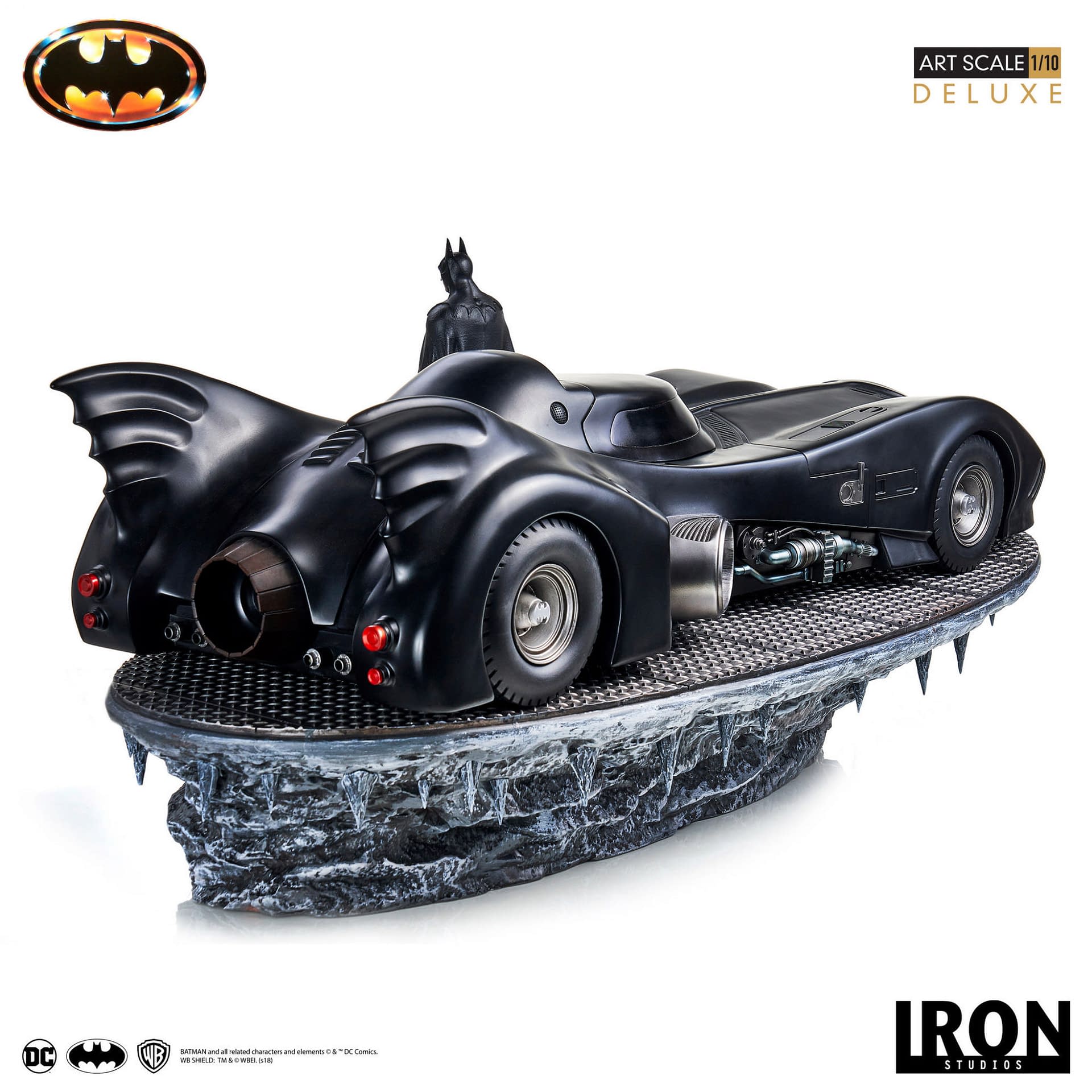 "Batmobile 89" Hits the Streets Again With New Iron Studios Art Scale