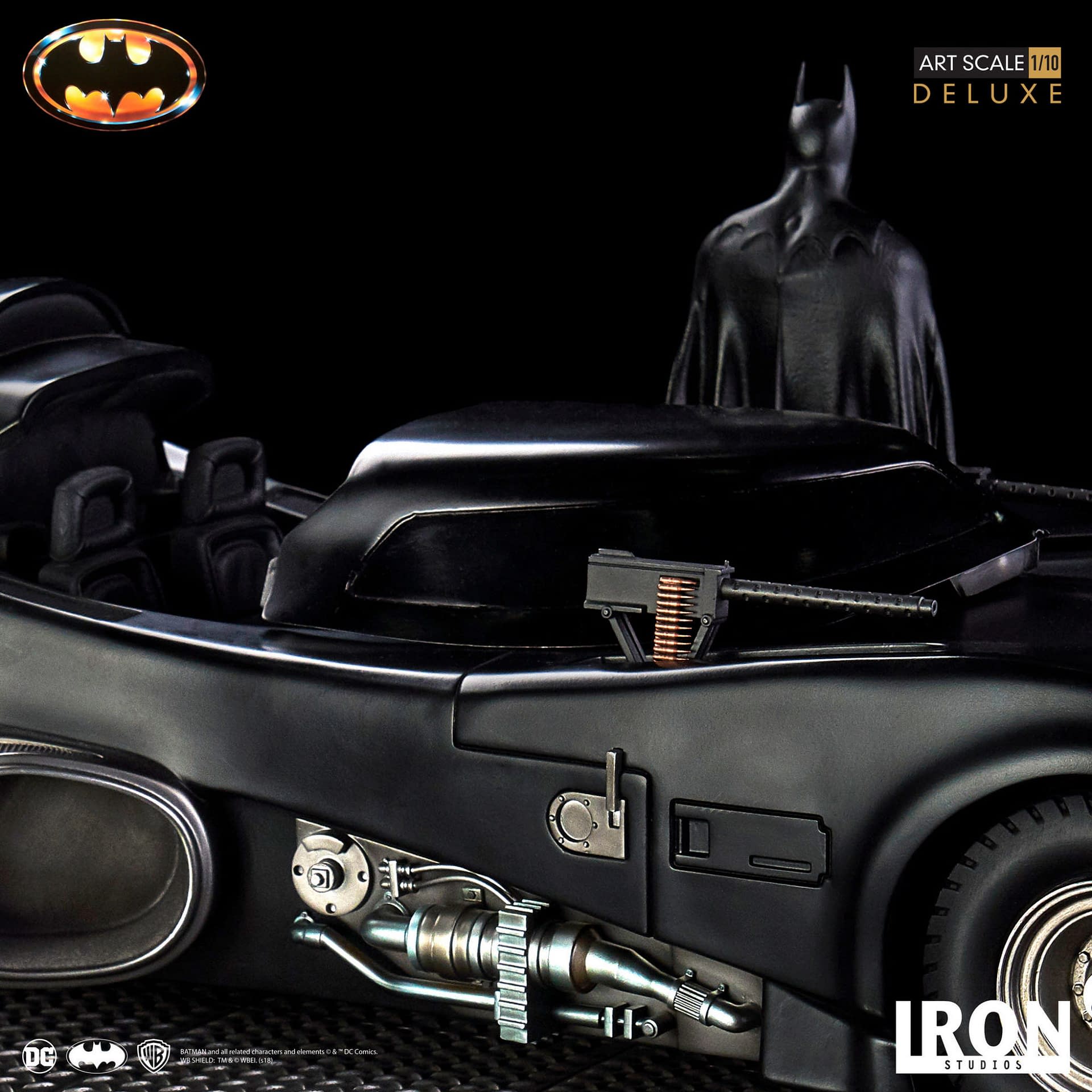 "Batmobile 89" Hits the Streets Again With New Iron Studios Art Scale