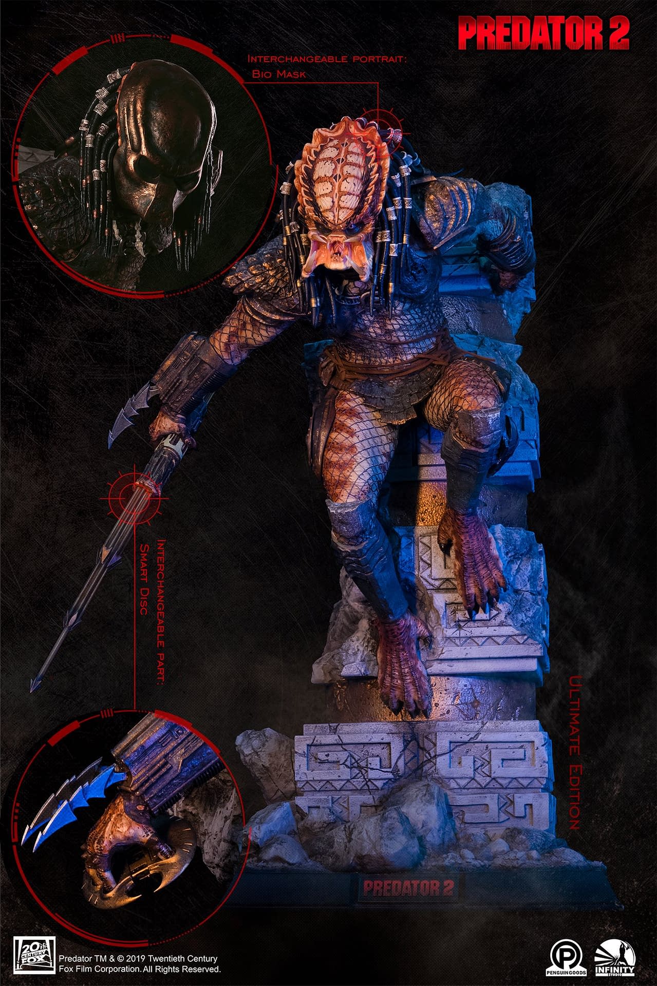 Predator Enters the Concrete Jungle in New Infinity Studio Statue