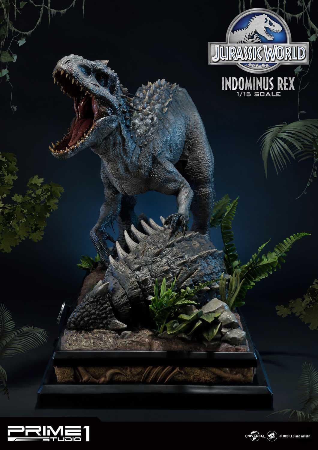 Indominous Rex Is on the Hunt with the New Prime One Studio Statue