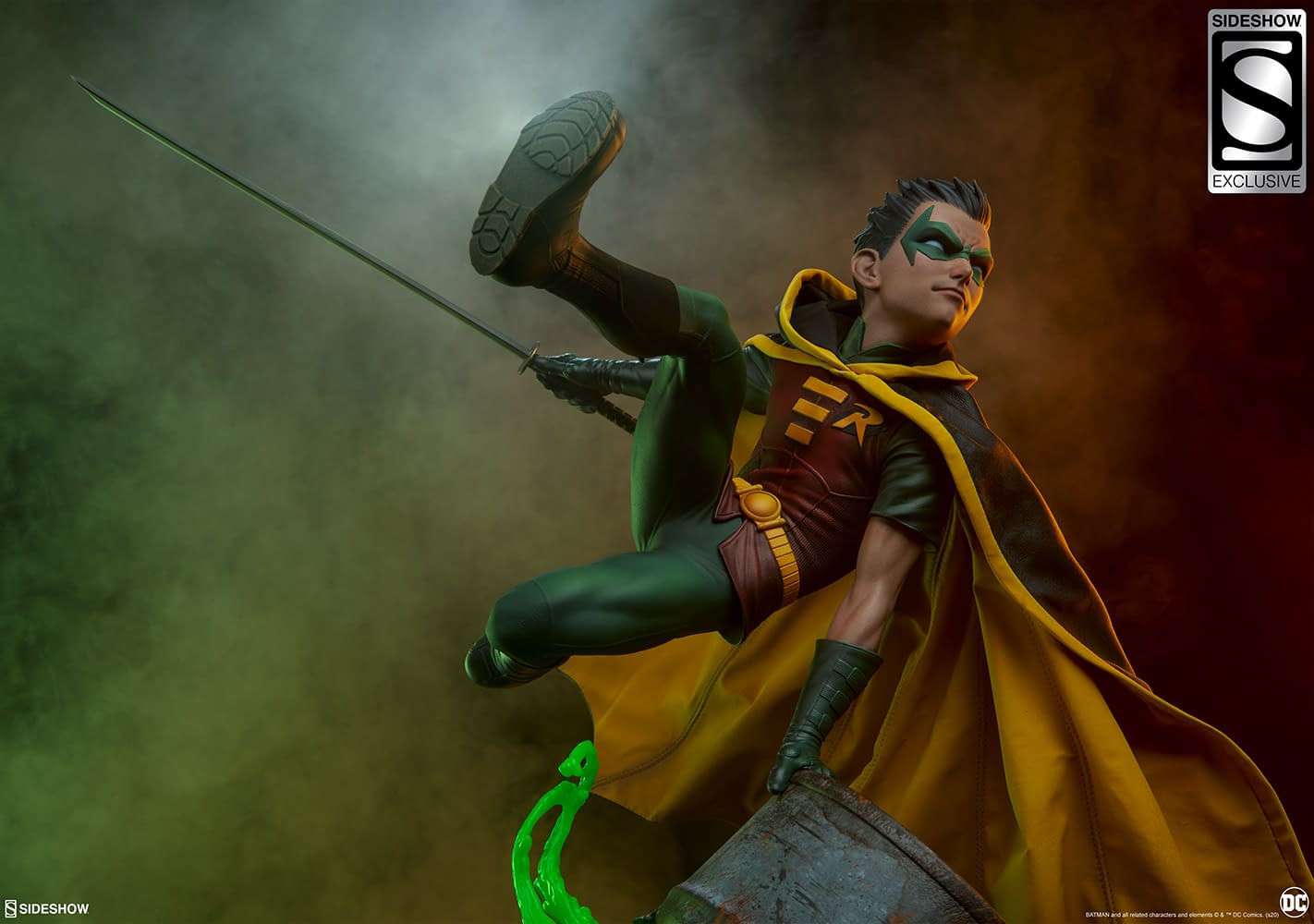 Robin Statue Finally Gets Pre-Orders with Sideshow Collectibles