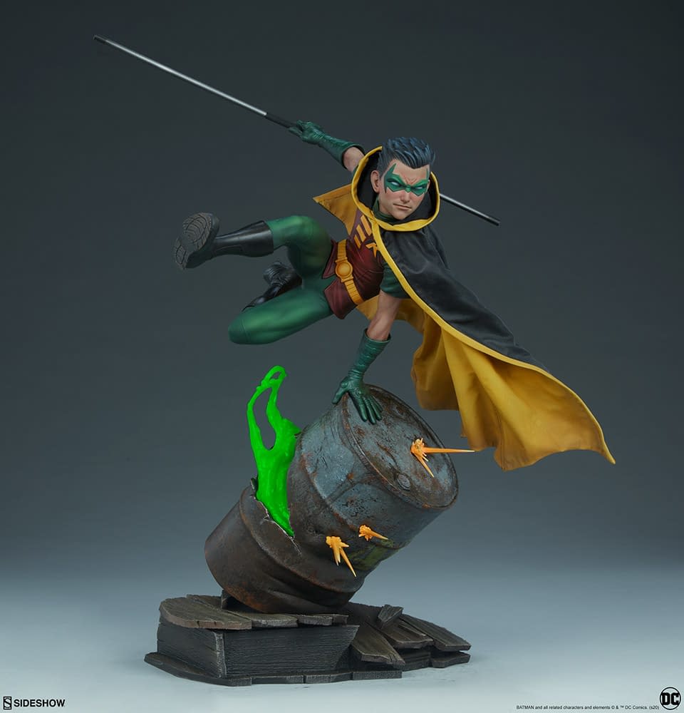 Robin Statue Finally Gets Pre-Orders with Sideshow Collectibles
