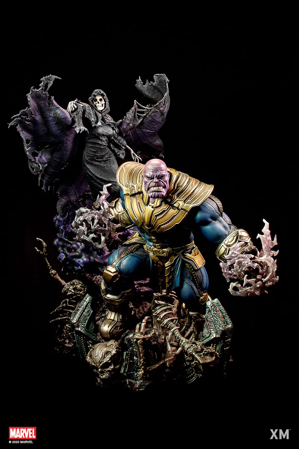 Thanos and Lady Death Are Cosmic Lovers with XM Studios