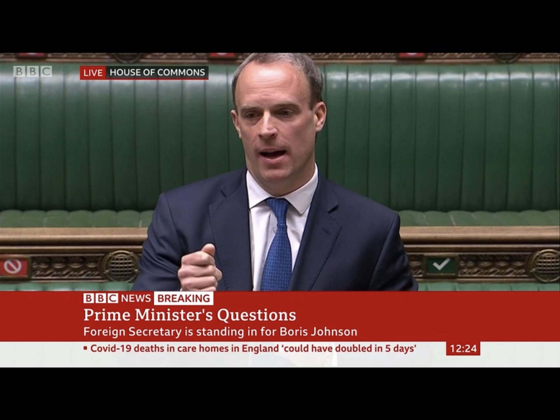 Today Prime Minister s Question Time Went Semi Virtual
