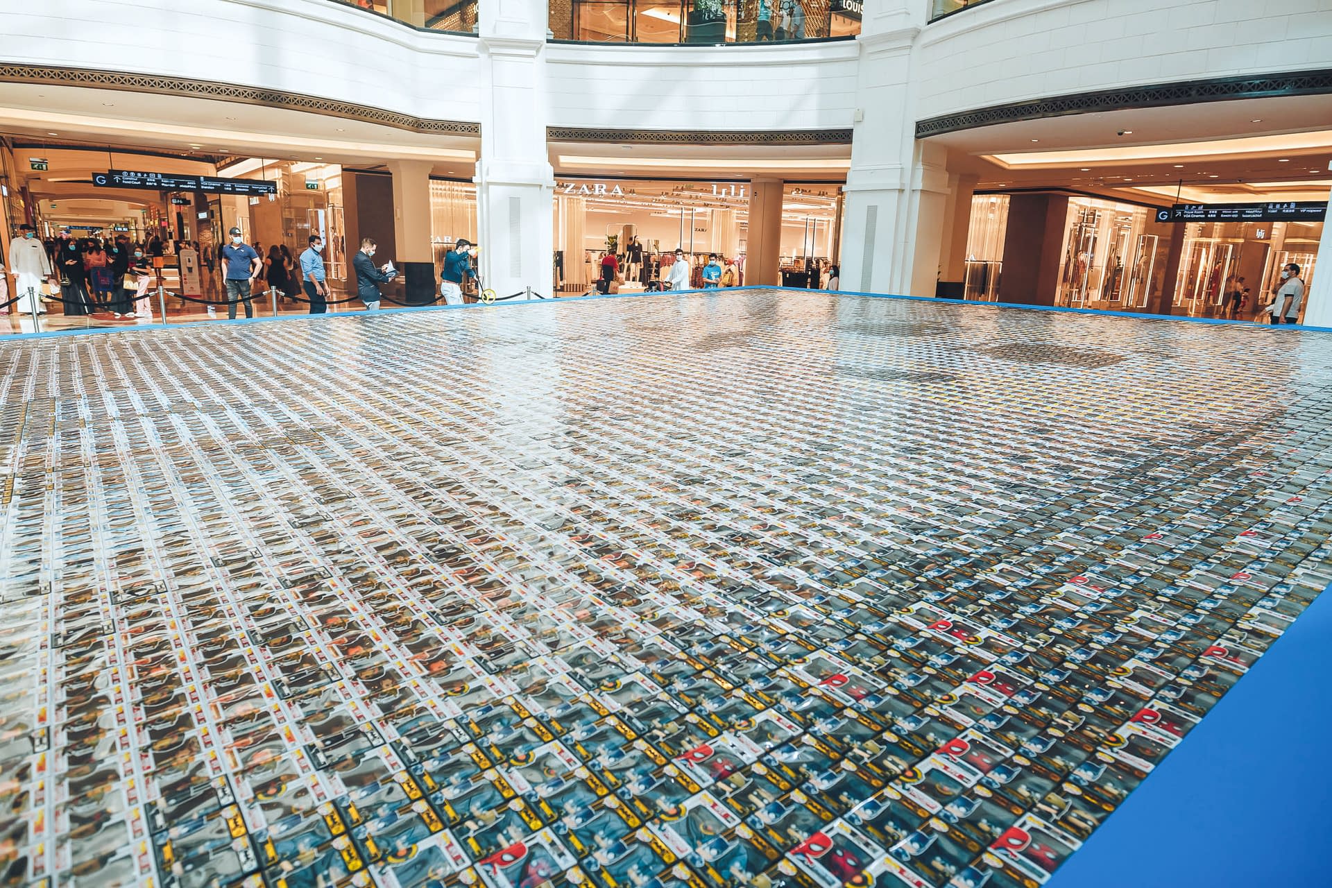 Funko Gets Guinness World Record for Largest Mosaic in Dubai