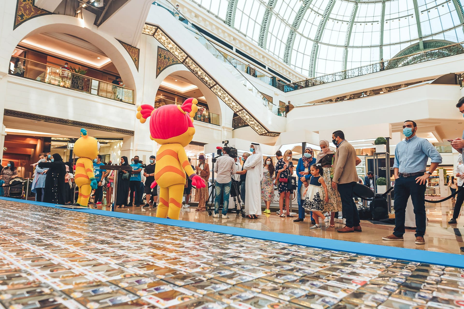 Funko Gets Guinness World Record for Largest Mosaic in Dubai