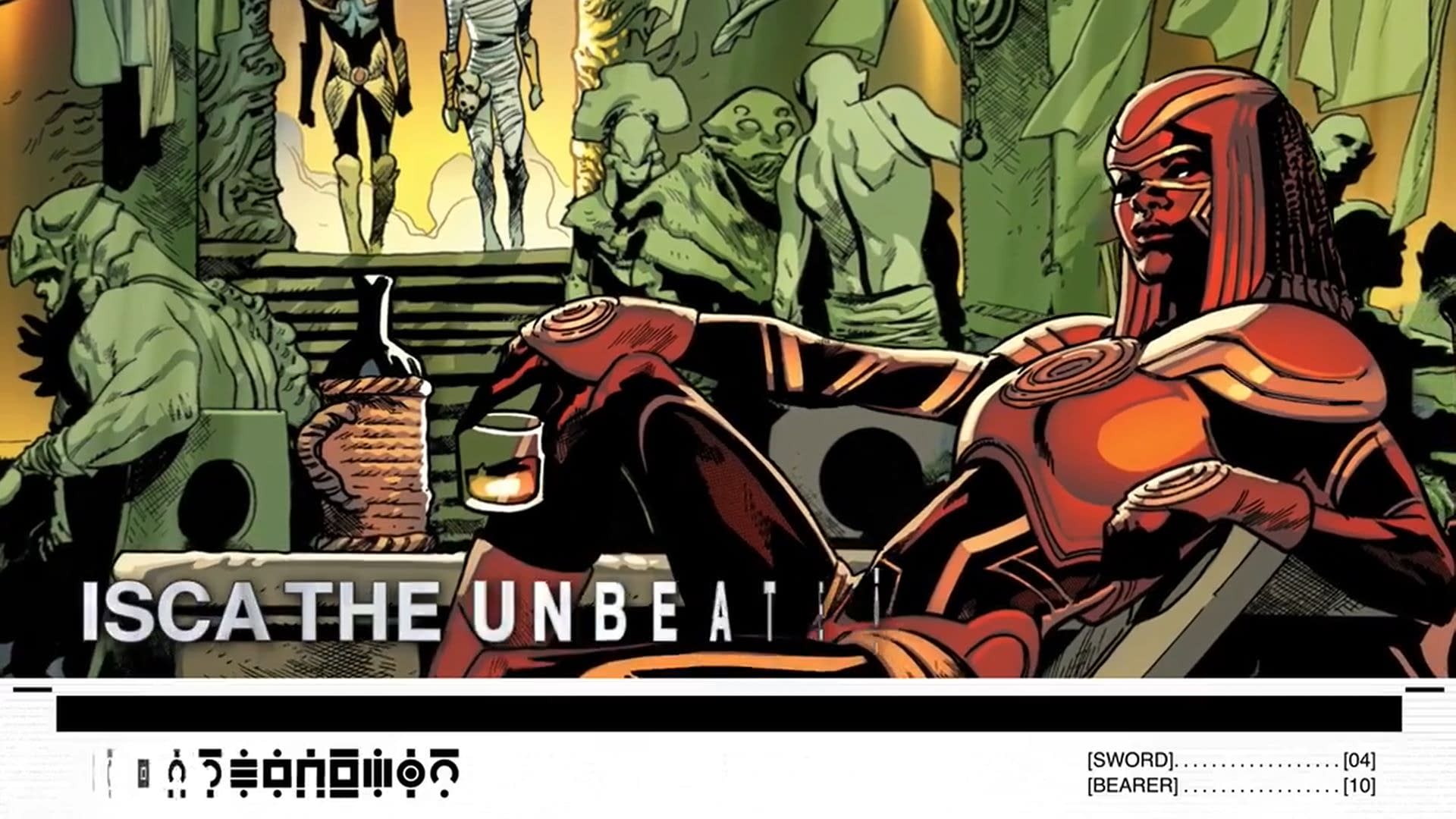 Sword Bearers Of Arakko And Their Powers, in X Of Swords: Stasis