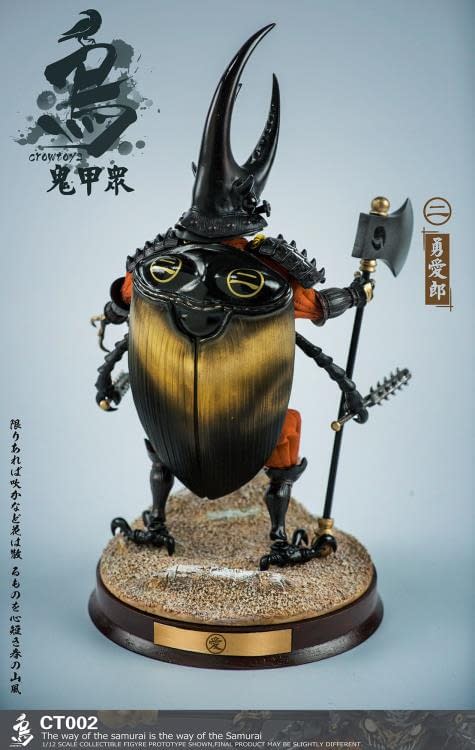 Samurai Beetles Rise From the Grass With Crowtoys