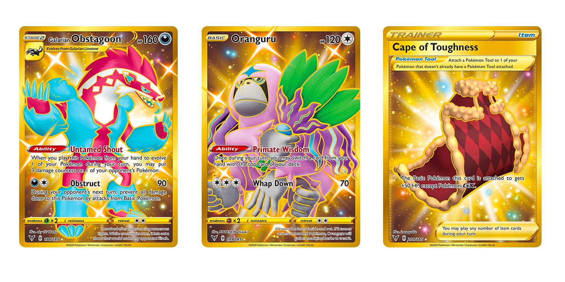 The Gold Secret Rare Cards Of Pok mon TCG Vivid Voltage