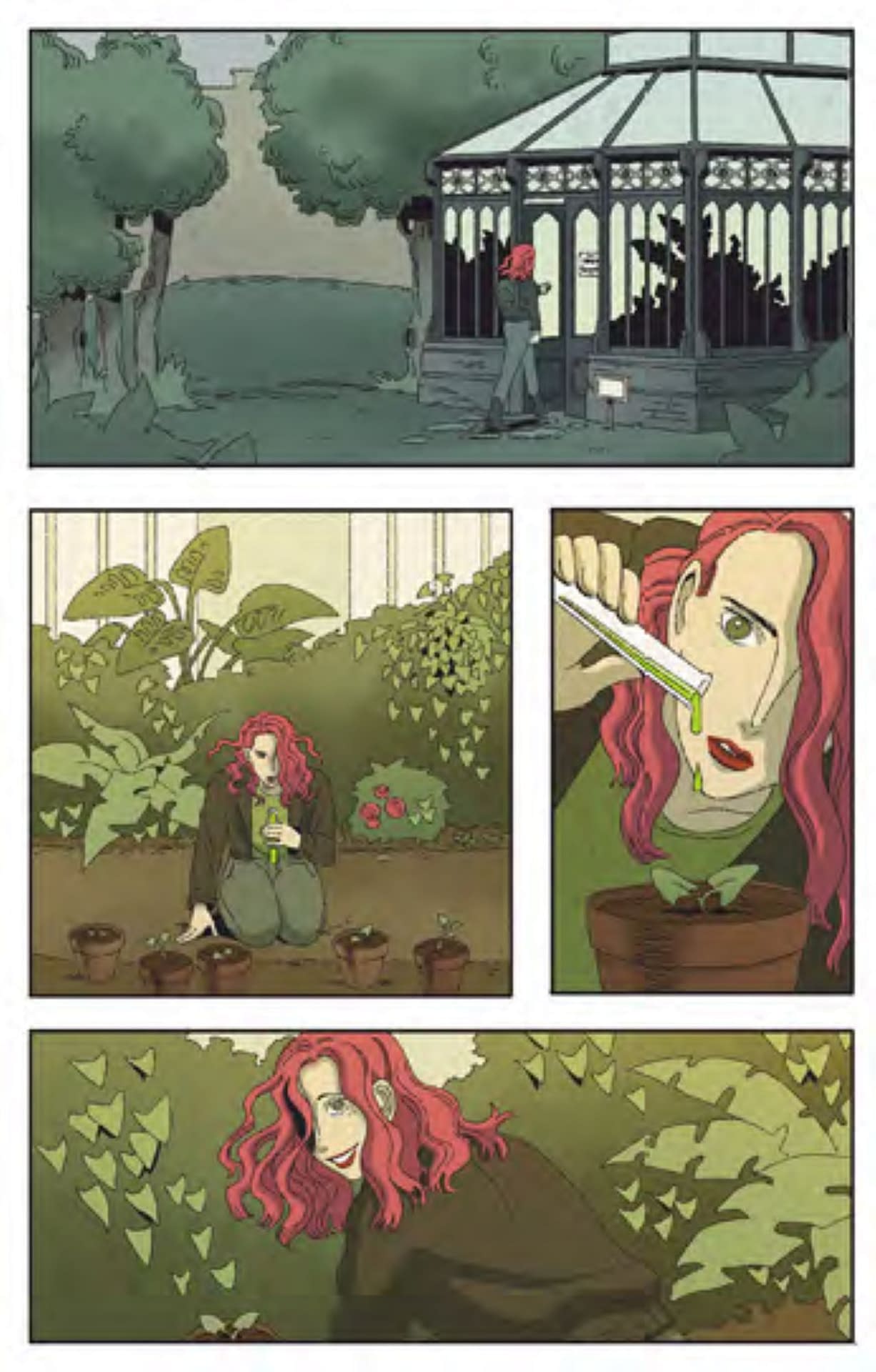 Kissing Poison Ivy - Thorns DC Graphic Novel Preview