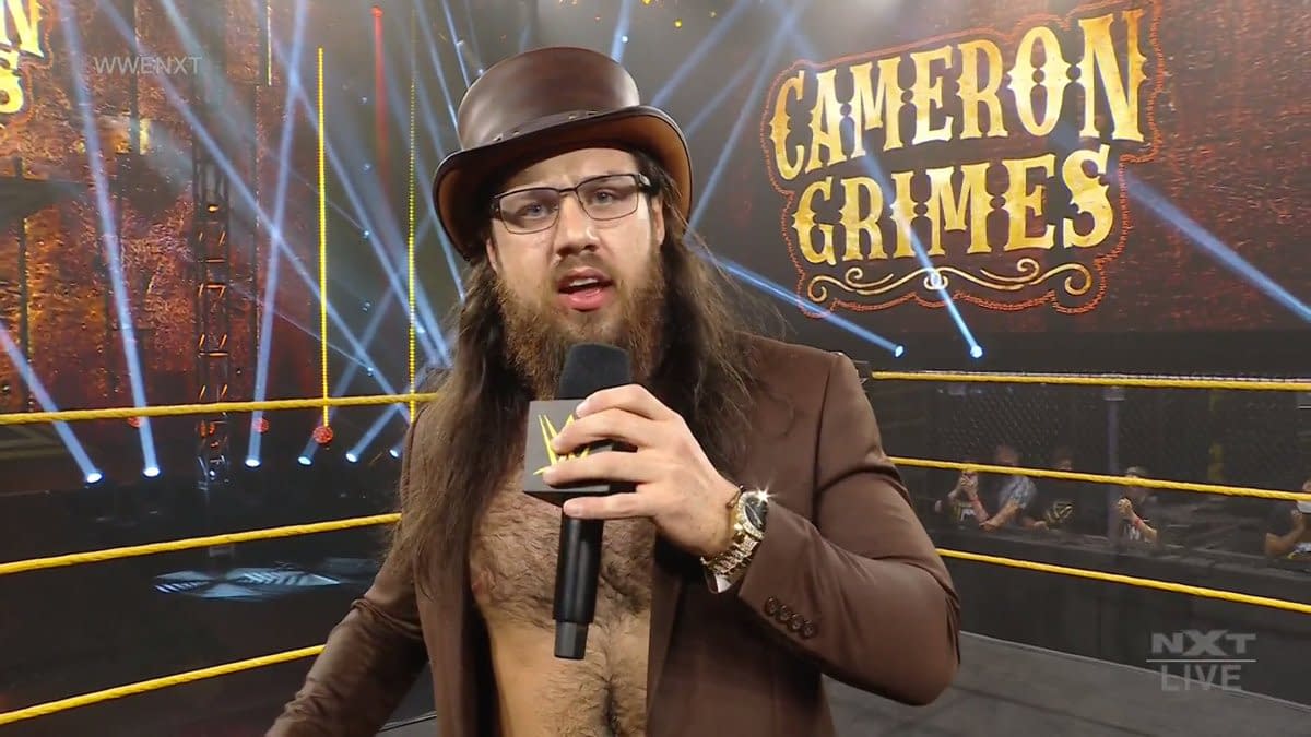 NXT Recap: Cameron Grimes Returns, and He's Filthy Rich!