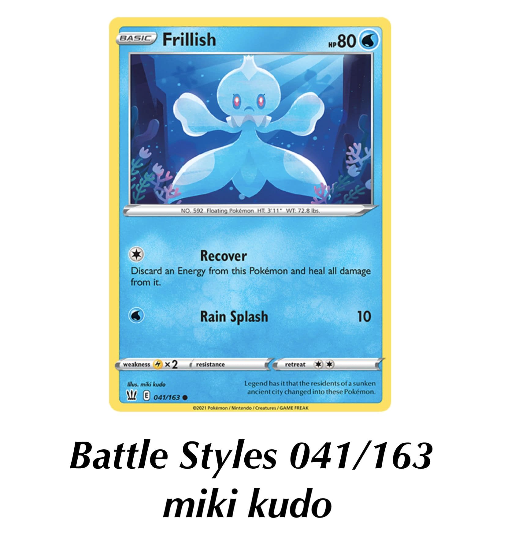 TCG Spotlight: Some Of The Best Frillish Pokémon Cards