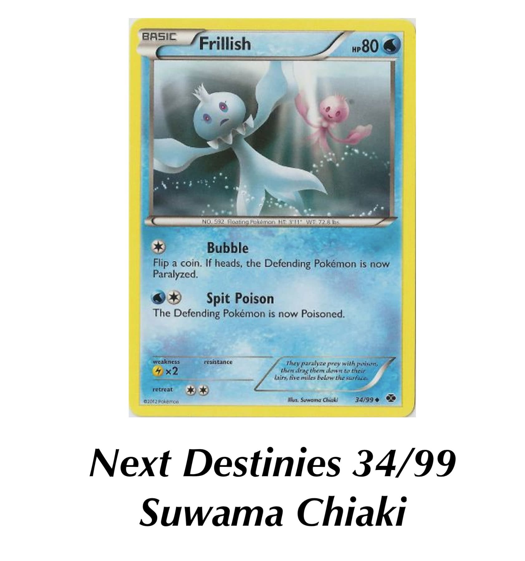 TCG Spotlight: Some Of The Best Frillish Pokémon Cards