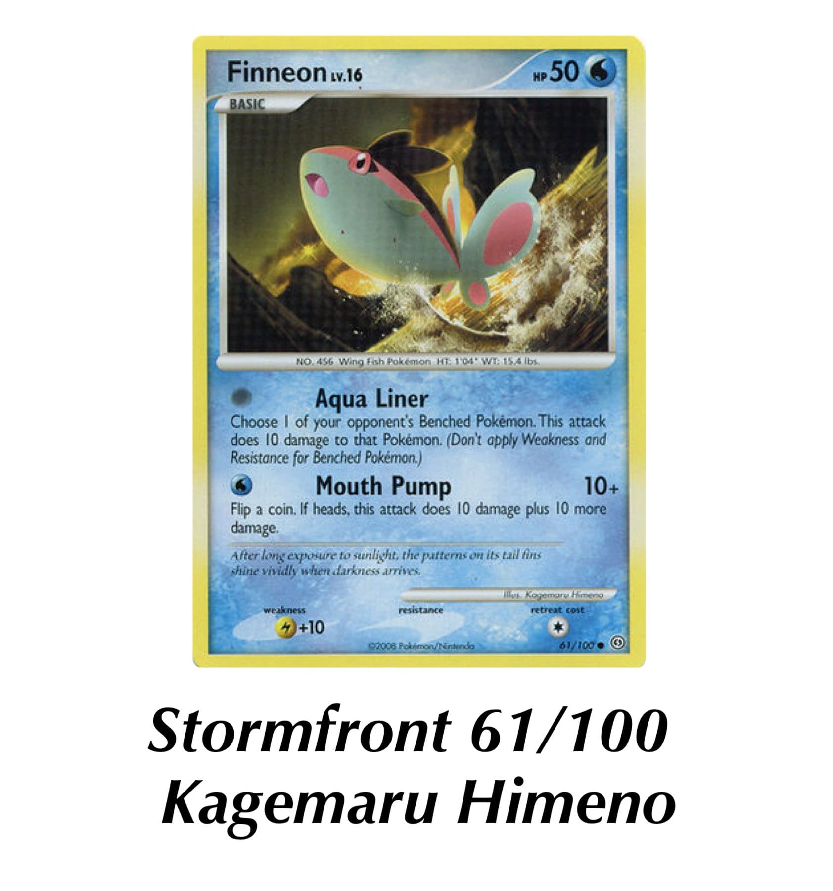 TCG Spotlight: Some Of The Best Finneon Pokémon Cards