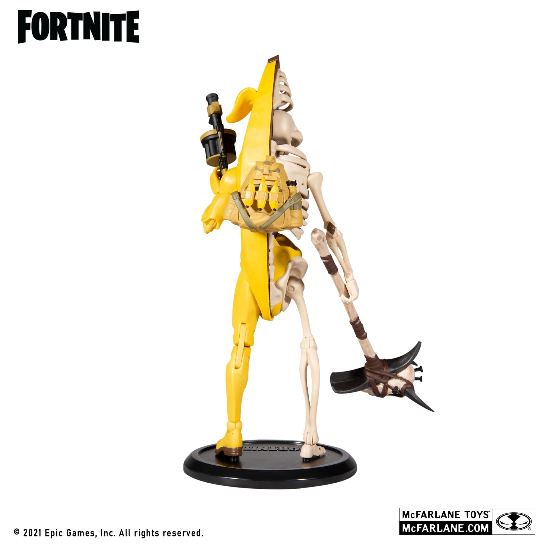 Peely Bone Rises From The Grave With New McFarlane Toys Fortnite