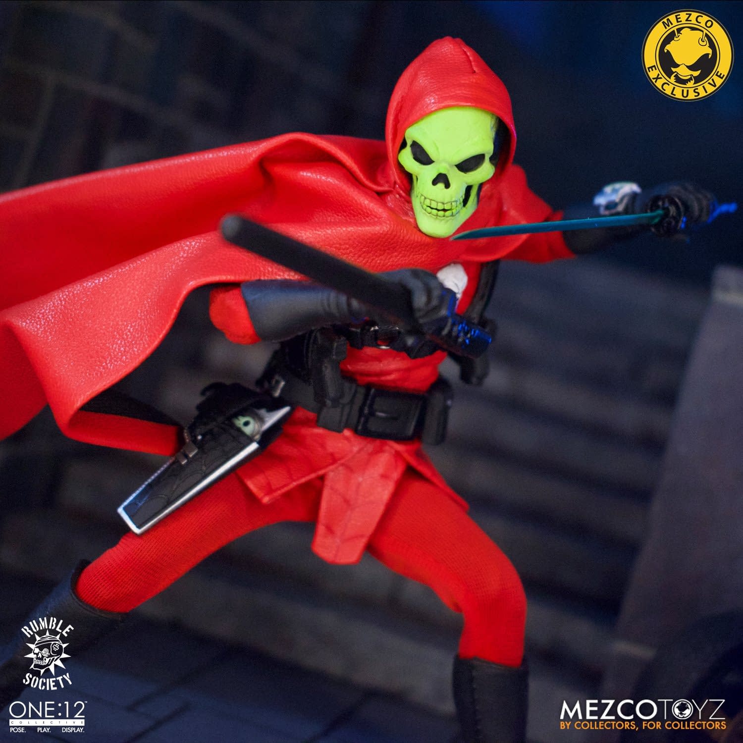 Mezco Toyz Secretly Dropped One: 12 Doc Nocturnal: Red Death Edition