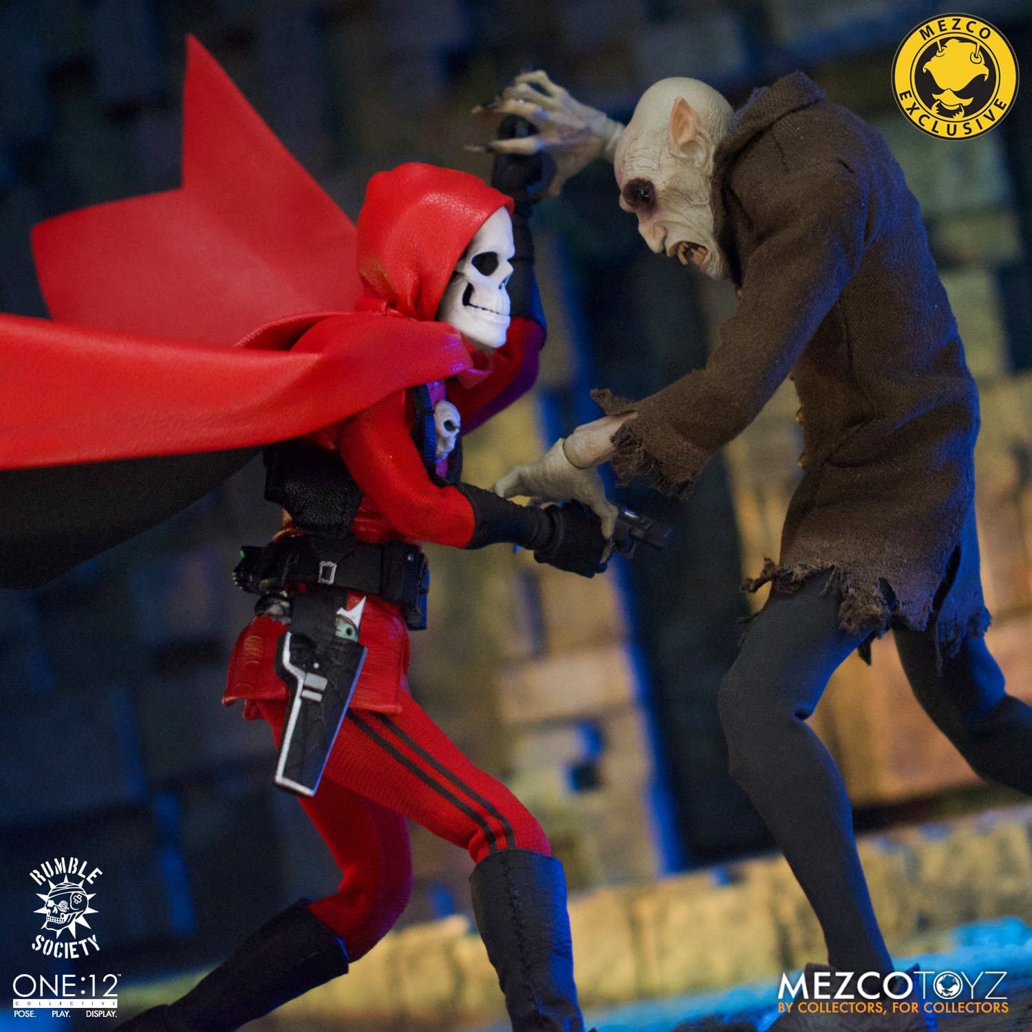 Mezco Toyz Secretly Dropped One: 12 Doc Nocturnal: Red Death Edition