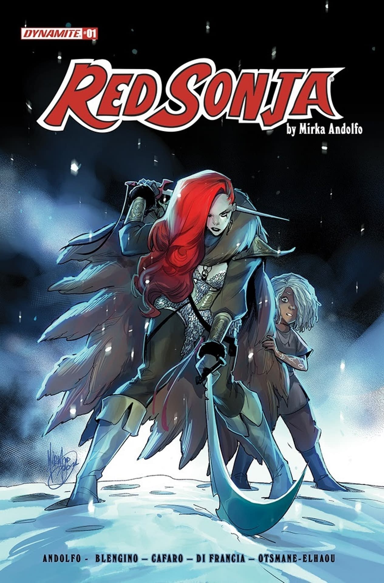 Mirka Andolfo s Red Sonja 1 Sells Out Of 32 000 Print Run