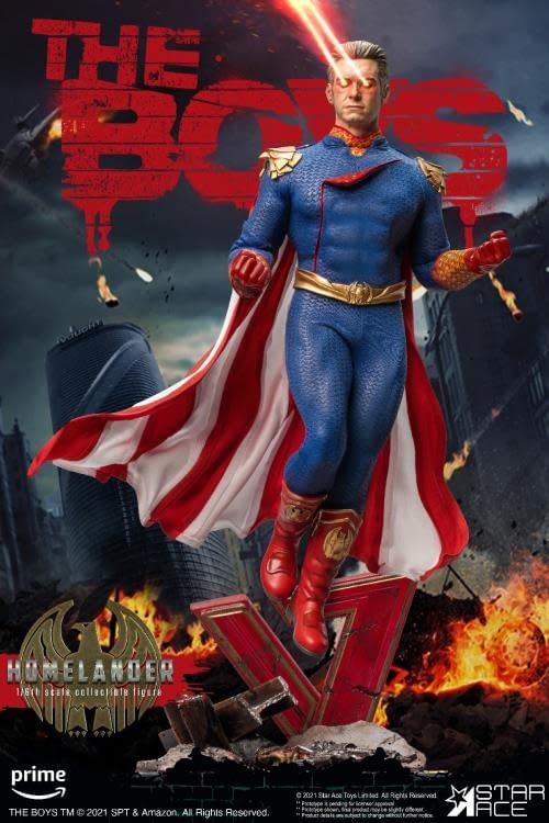 The Boys Homelander Has Arrived with 1:6 Star Ace Toys Figure
