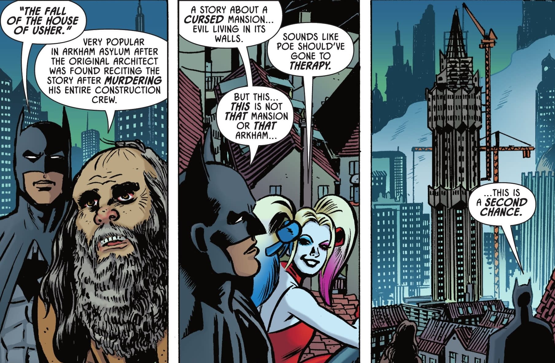 The Rise Of Arkham Tower In Gotham - Not Quite As Complete Now?