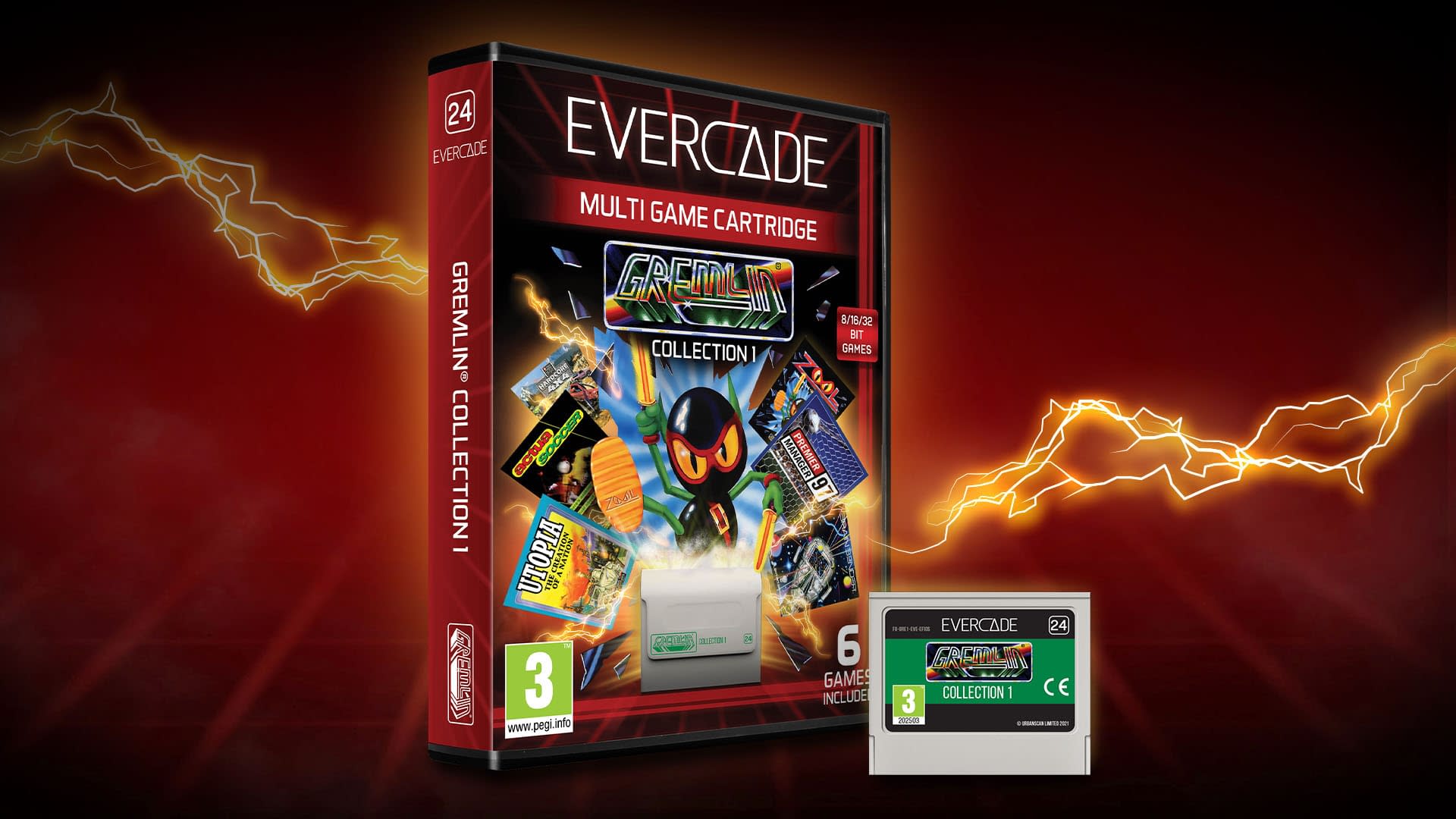 Evercade Announces Gremlin Collection One Cartridge
