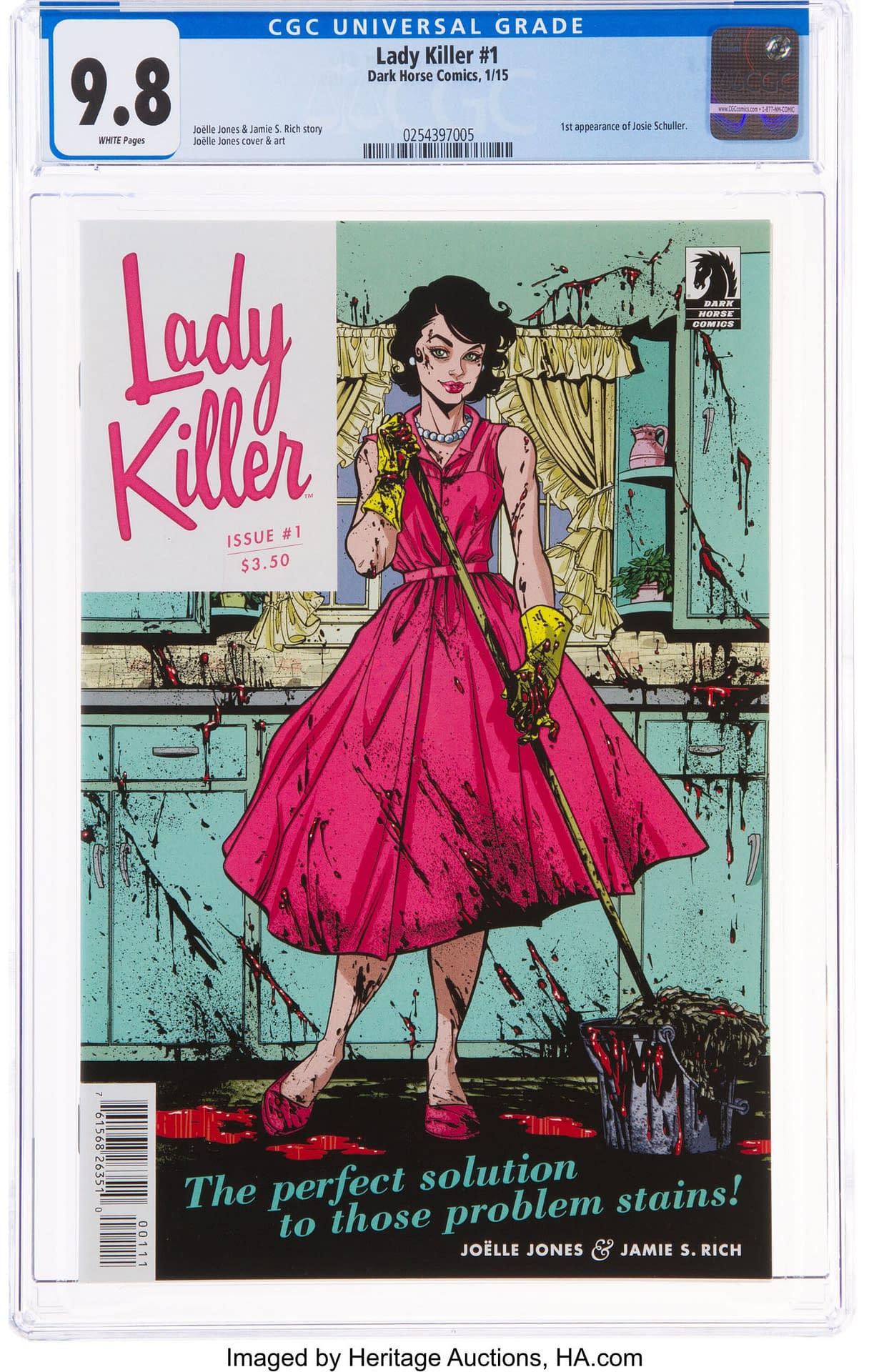 Lady Killer #1 CGC 9.8 On Auction At Heritage Today