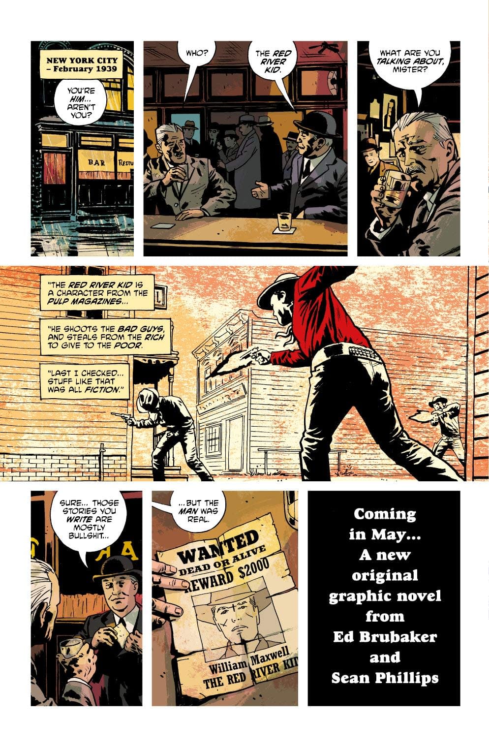 Ed Brubaker & Sean Phillips Publish Pulp Behind-The-Scenes As A Book