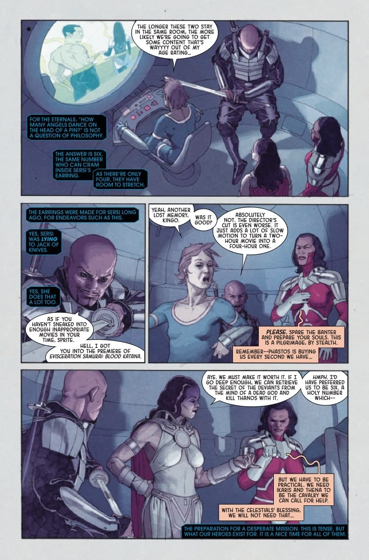 Eternals #10 Preview: Sersi and Namor, Sitting in a Tree...