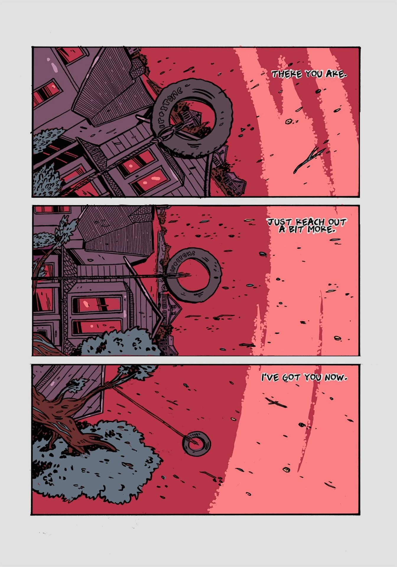 Jason Walz YA Graphic Novel About Losing A Friend, The Flip Side