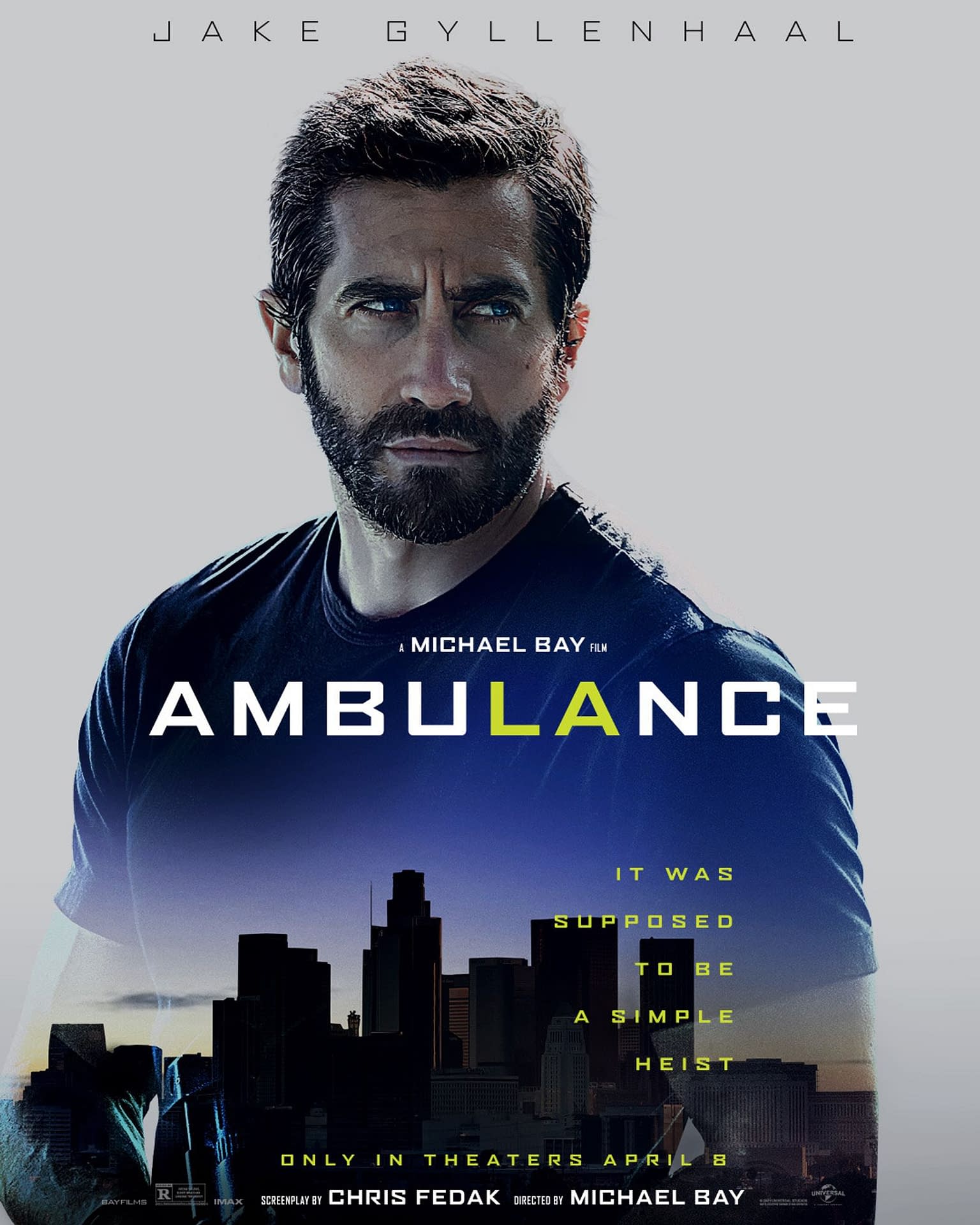 3 New Character Posters for Michael Bay's Ambulance