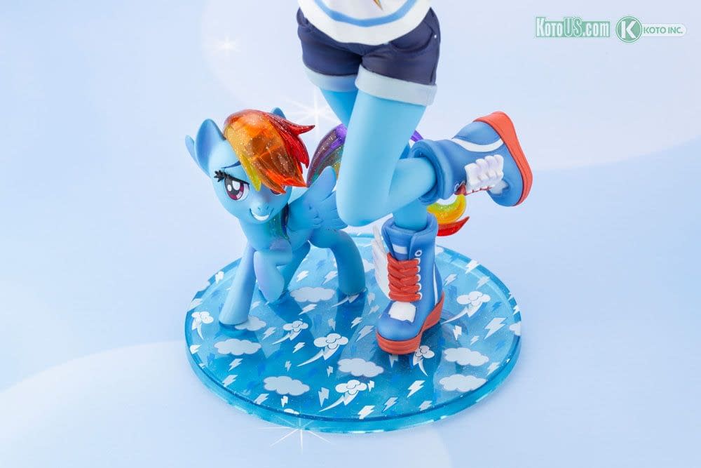 Kotobukiya Reveals My Little Pony Rainbow Dash Bishoujo Statue