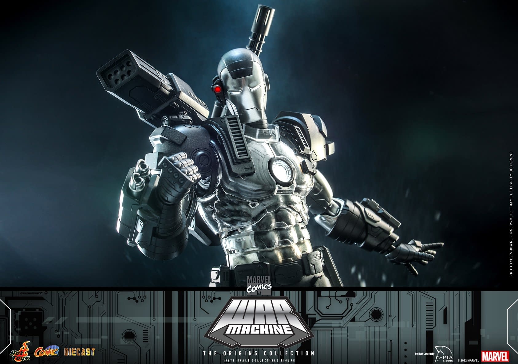 War Machine Brings the Heat with New Hot Toys 1/6 Scale Figure