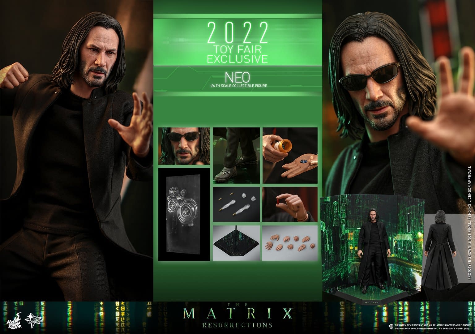 The Matrix: Resurrections Neo Joins Hot Toys with Exclusive Figure