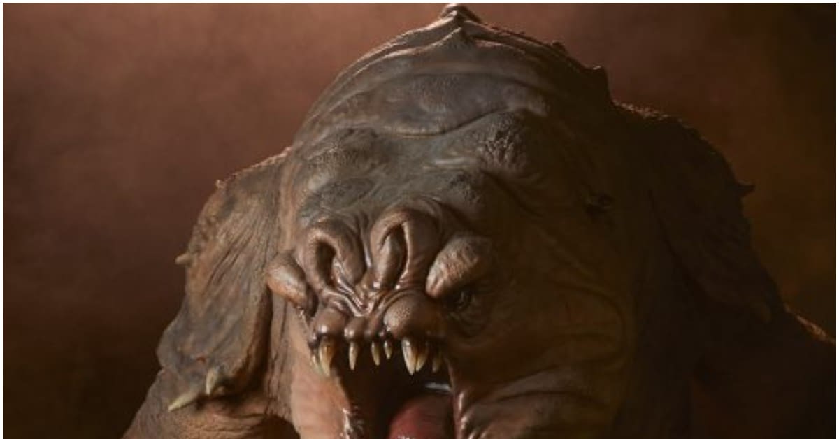 The Rancor Is Unleashed with a New Sideshow Collectibles Deluxe Statue.